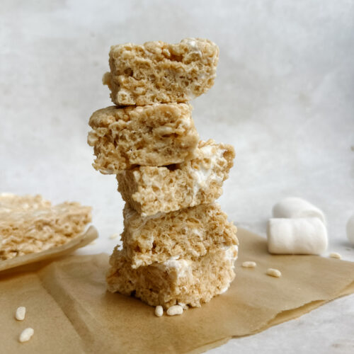 Crispy Rice Squares - ariannejones.com